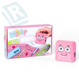 Pieczątka dla dzieci MY MARKY - różowa • sklepPIECZĄTEK.pl